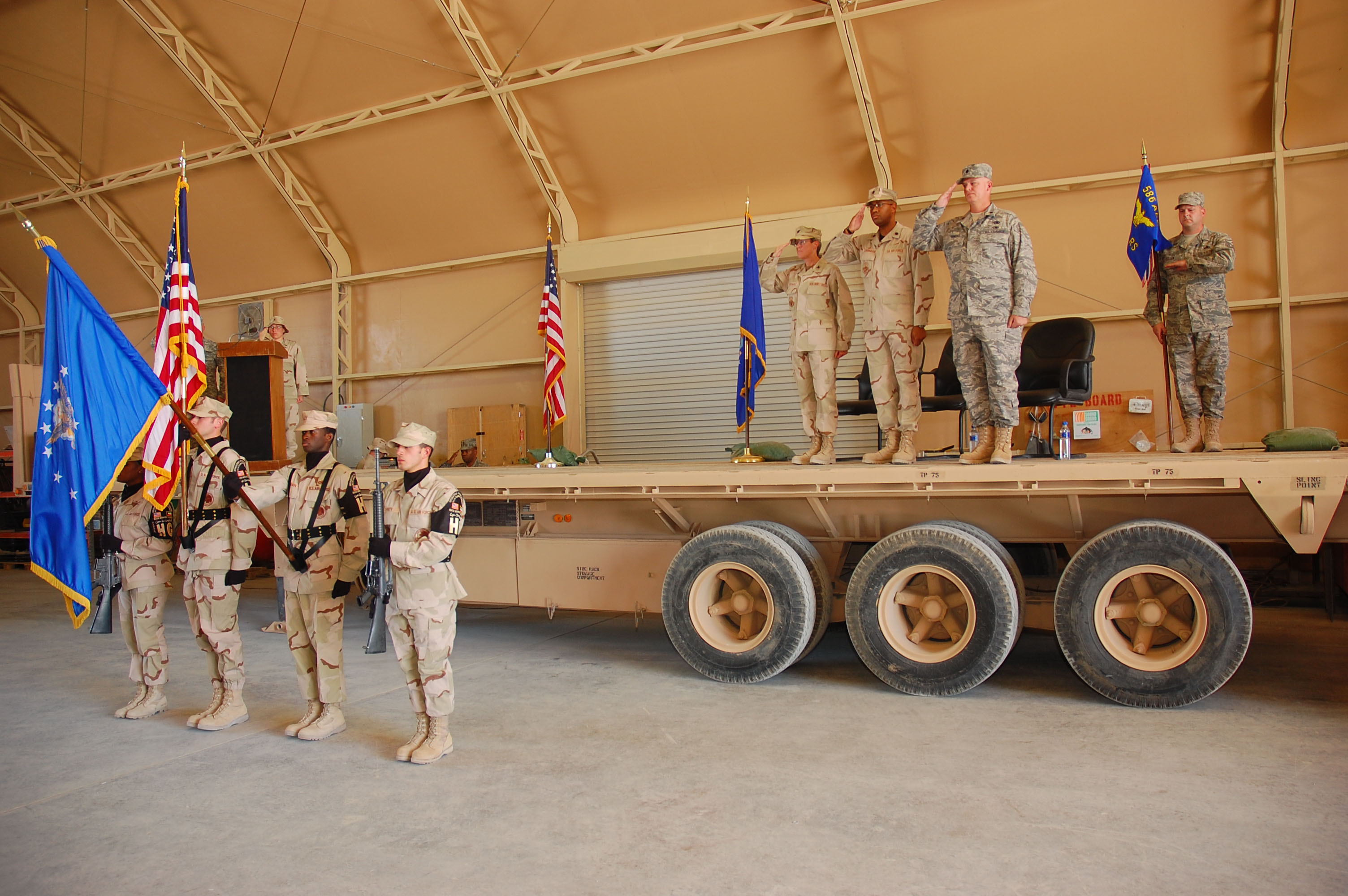 586th ELRS Change of Command > U.S. Air Forces Central Command > Display