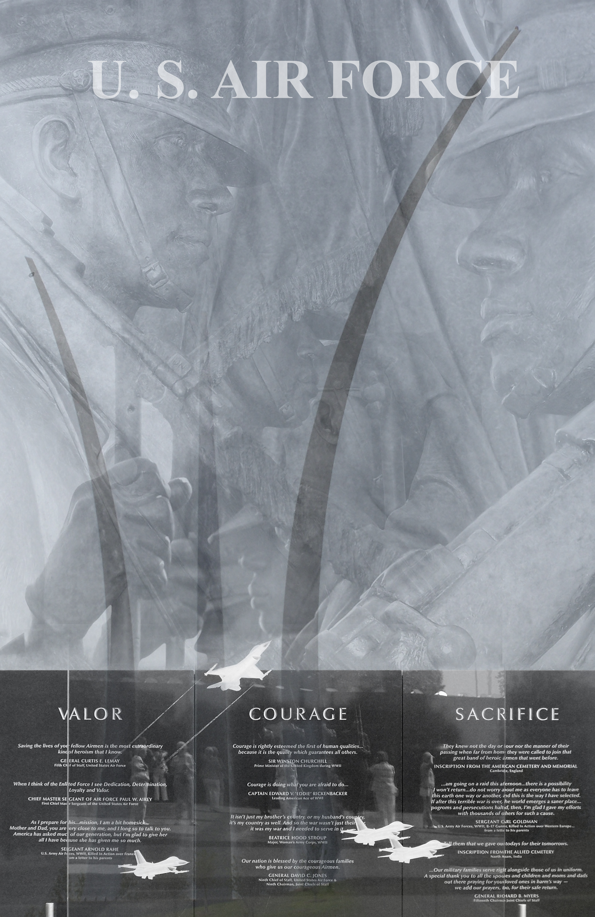 Air Force Memorial Poster