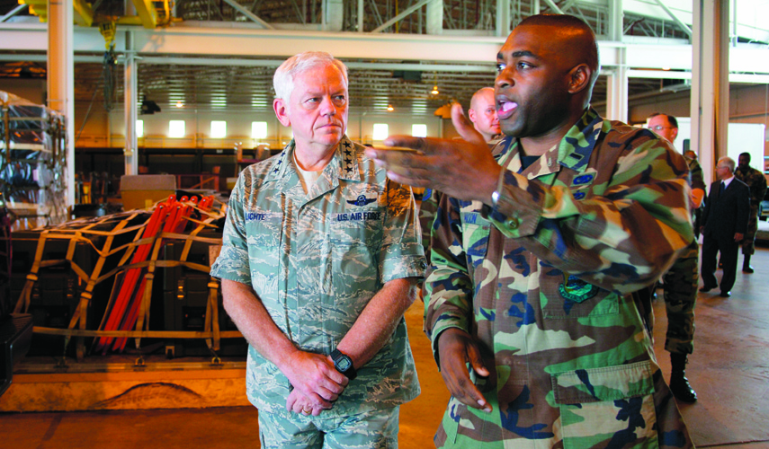 Gen. Lichte visits 89 AW > Joint Base Andrews > Article Display