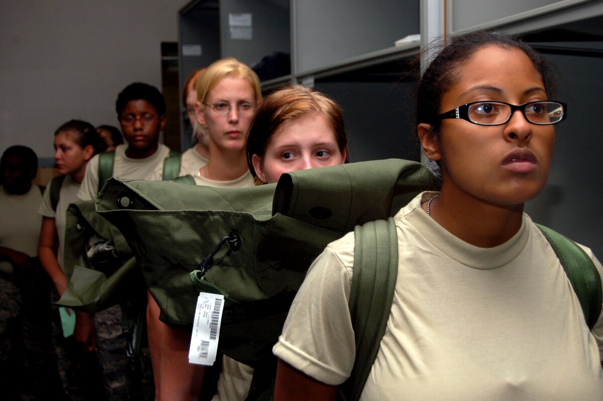 Basic trainees begin to receive ABUs > Air Force > Article Display
