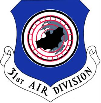 31 Air Division Emblem