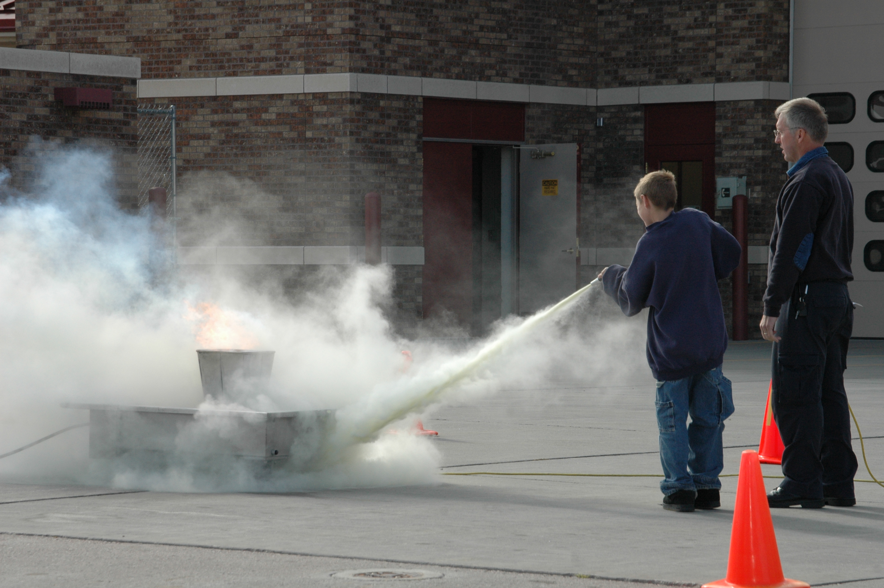 Fire Prevention Week parade