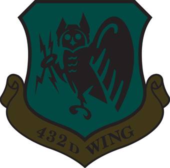 432d Wing Shield (Camouflage)