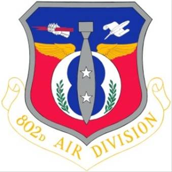 802 Air Division Emblem