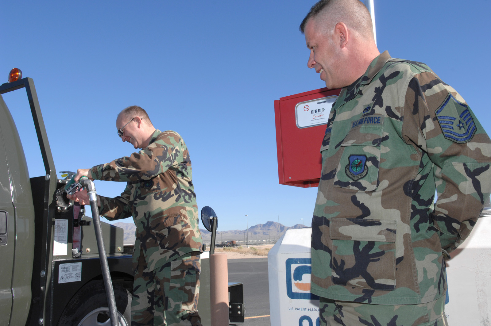 New fuel station saves time at the pump > Nellis Air Force Base ...