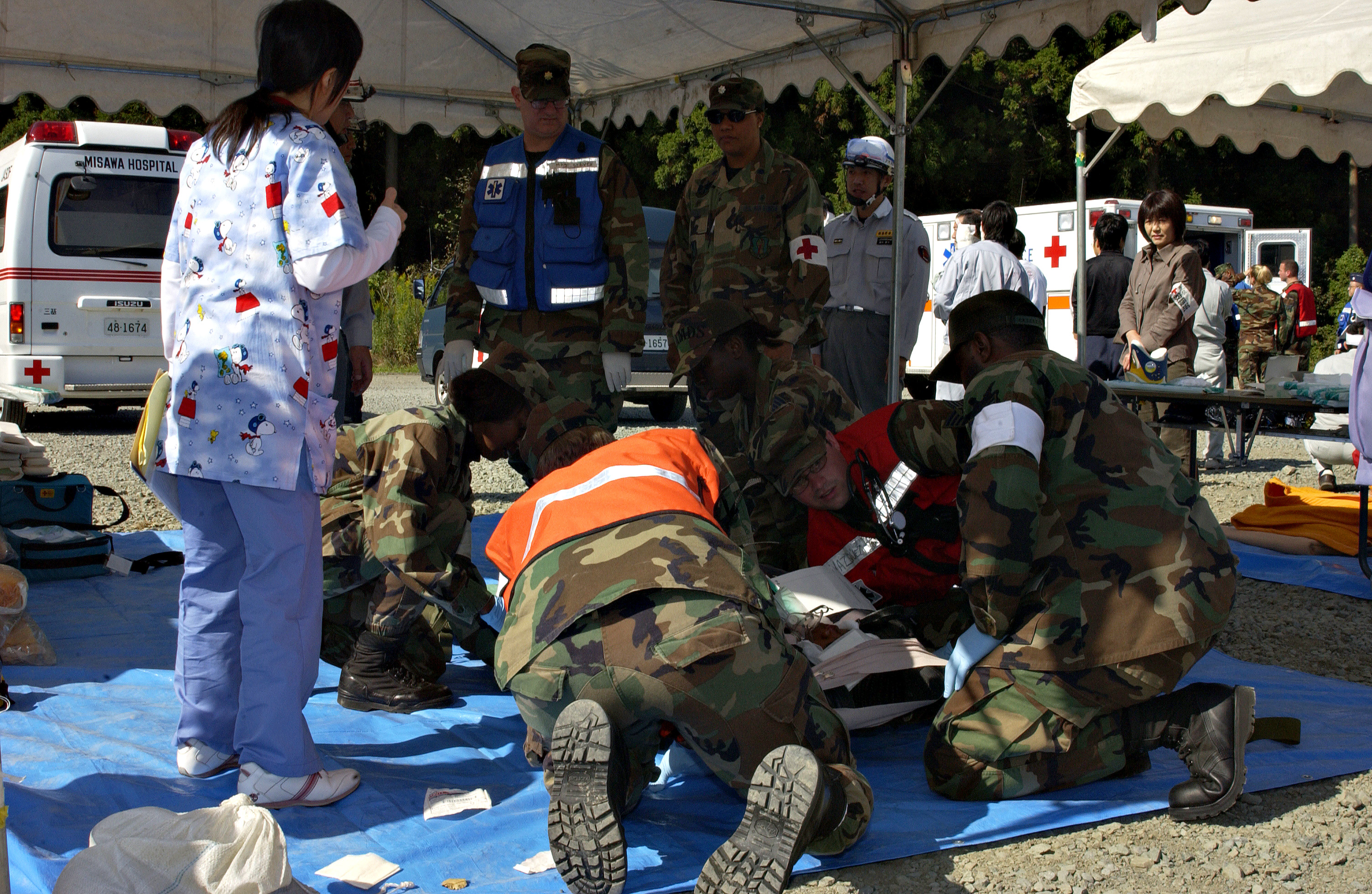 Misawa Air Base partners with city for disaster exercise > Misawa Air ...