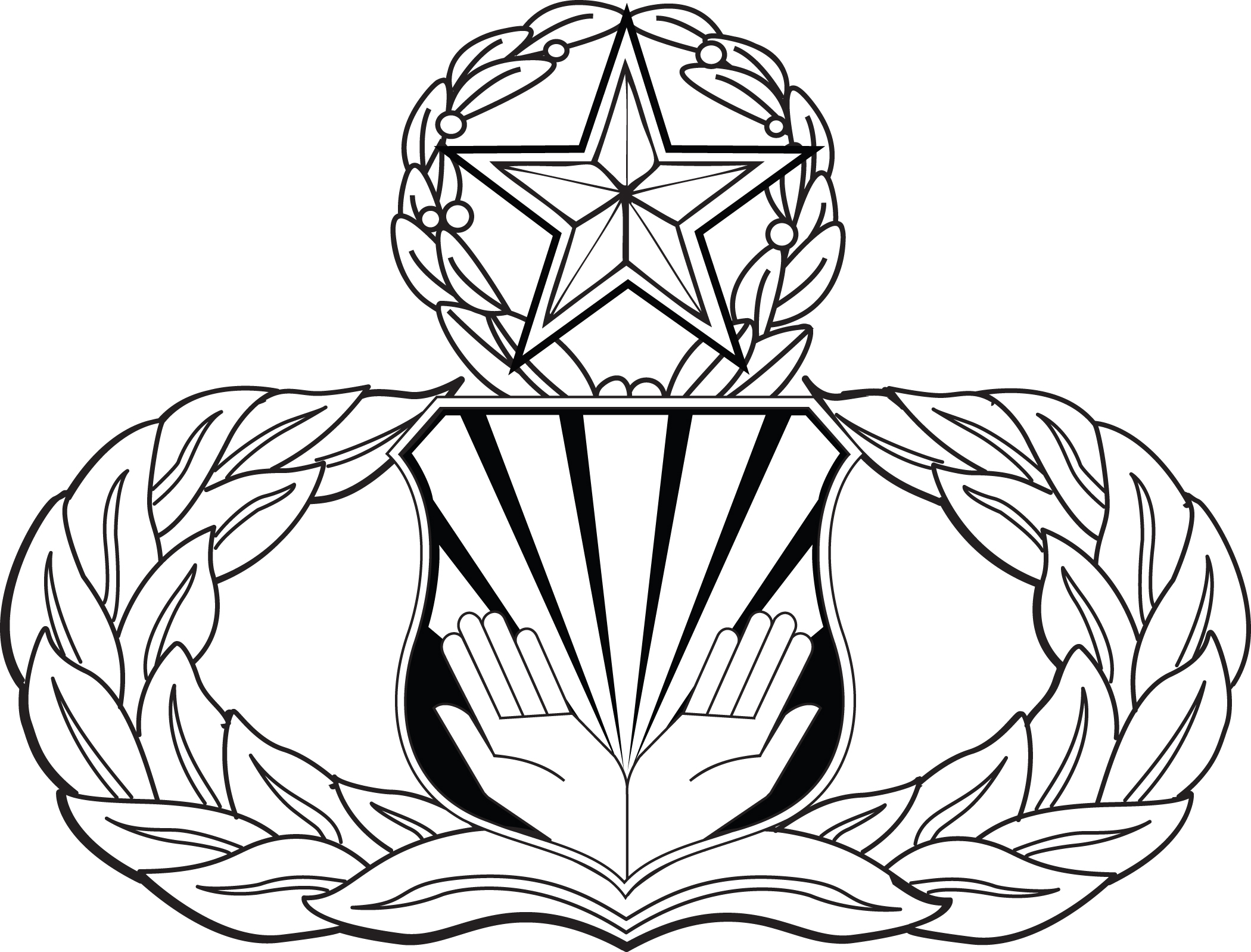 Chaplain's Assistant Badge-Master