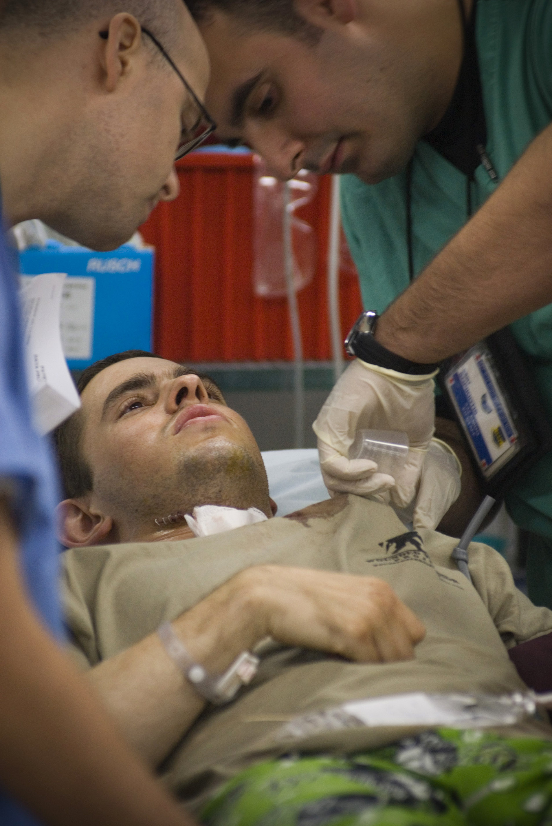 Airman survives 'million-dollar' wound > Air Force > Article Display