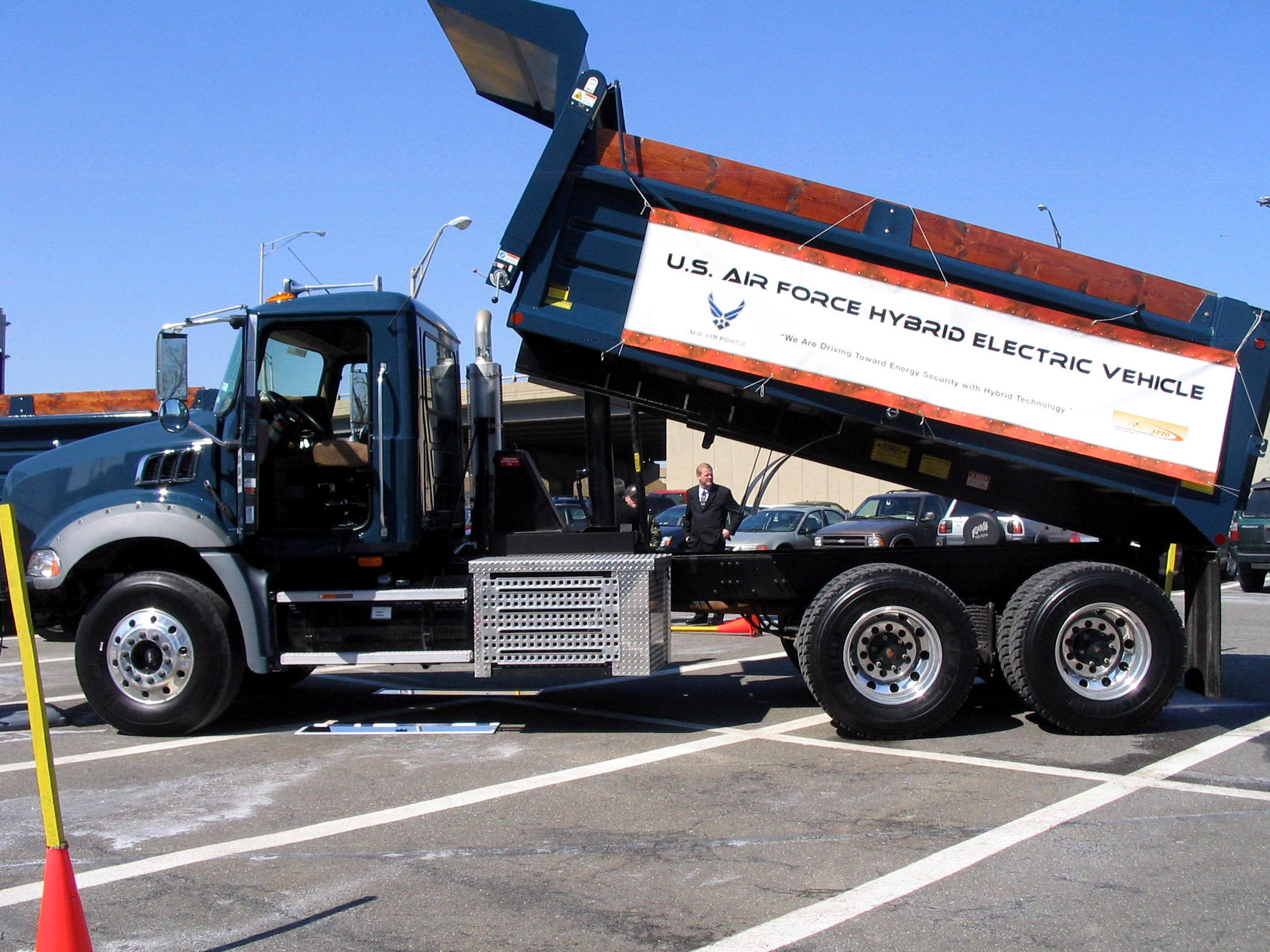 AFMC helps develop hybrid truck technology > Air Force > Article Display