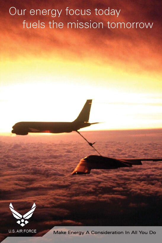USAF Refueling Energy Awareness Poster