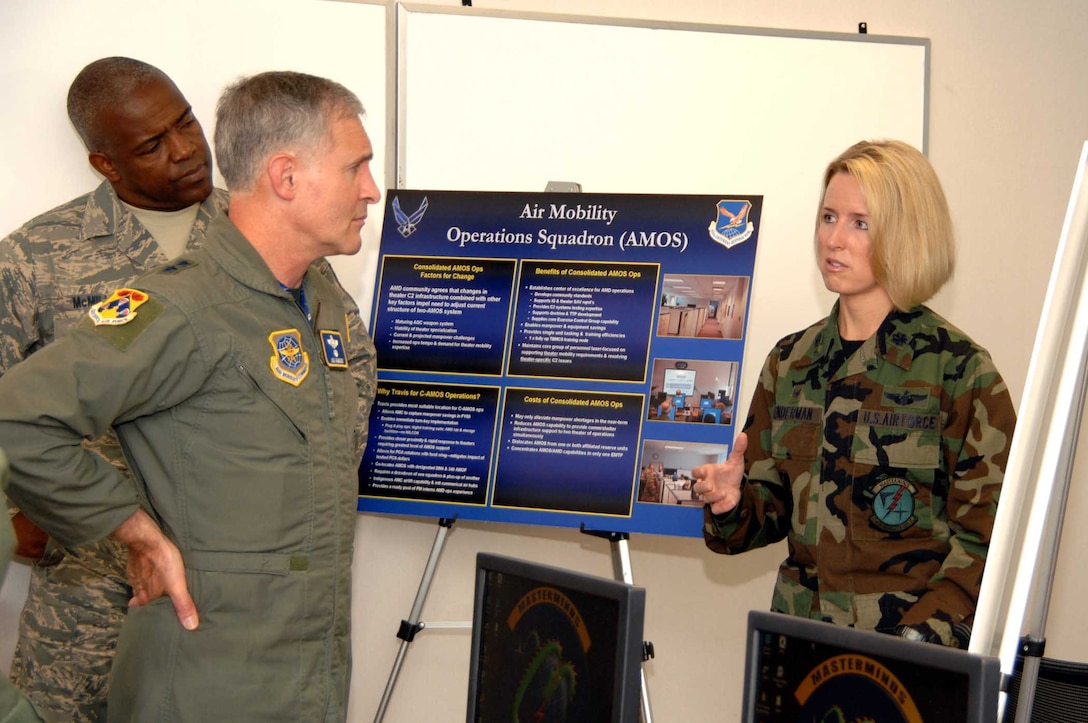18th Air Force commander visits Travis