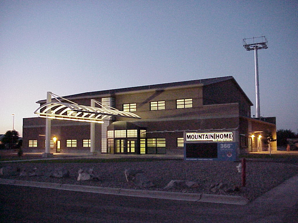 Ribbon cutting: New Base Ops., Phase 5 housing > Mountain Home Air ...