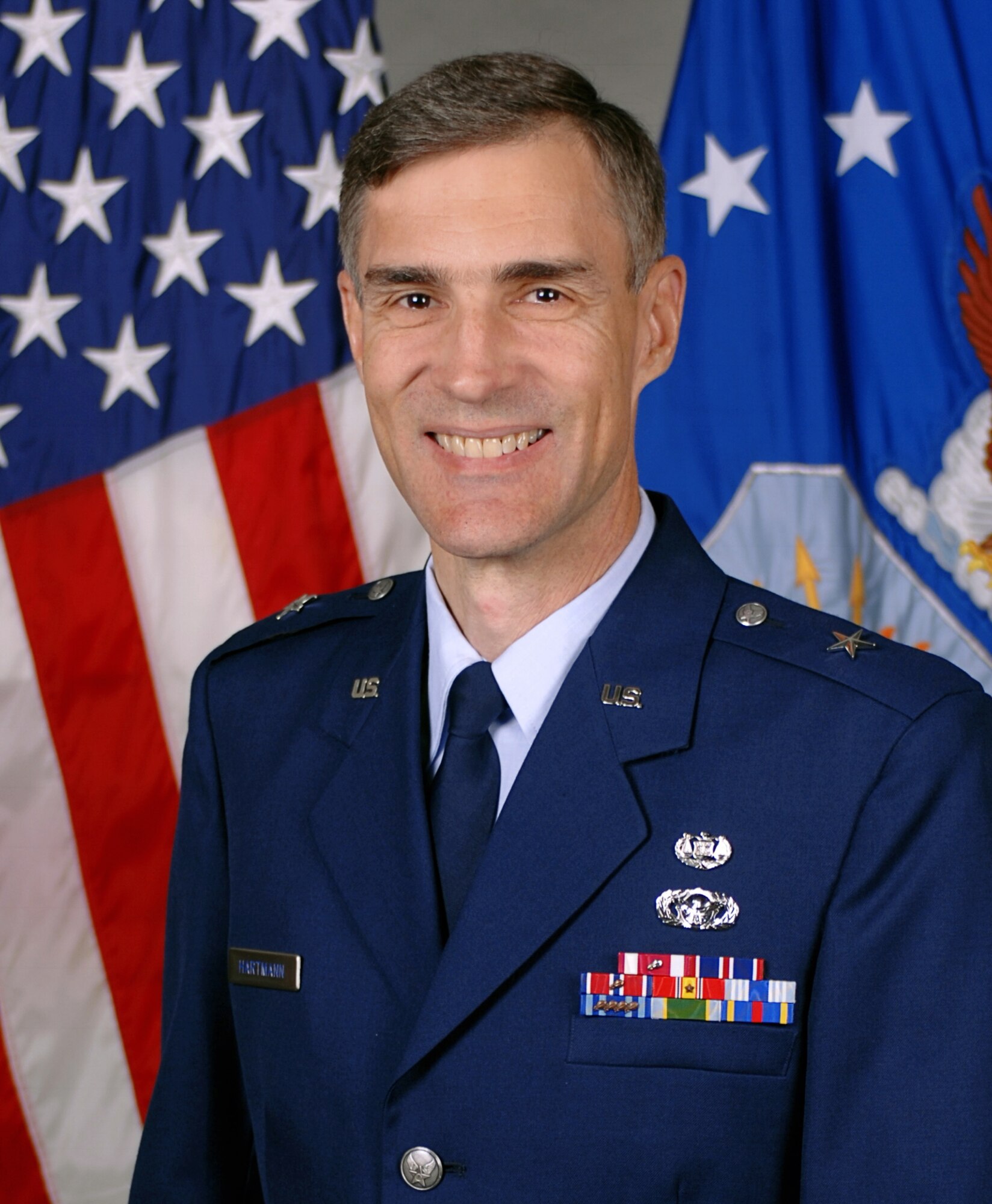 THOMAS W. HARTMANN > Air Force > Biography Display