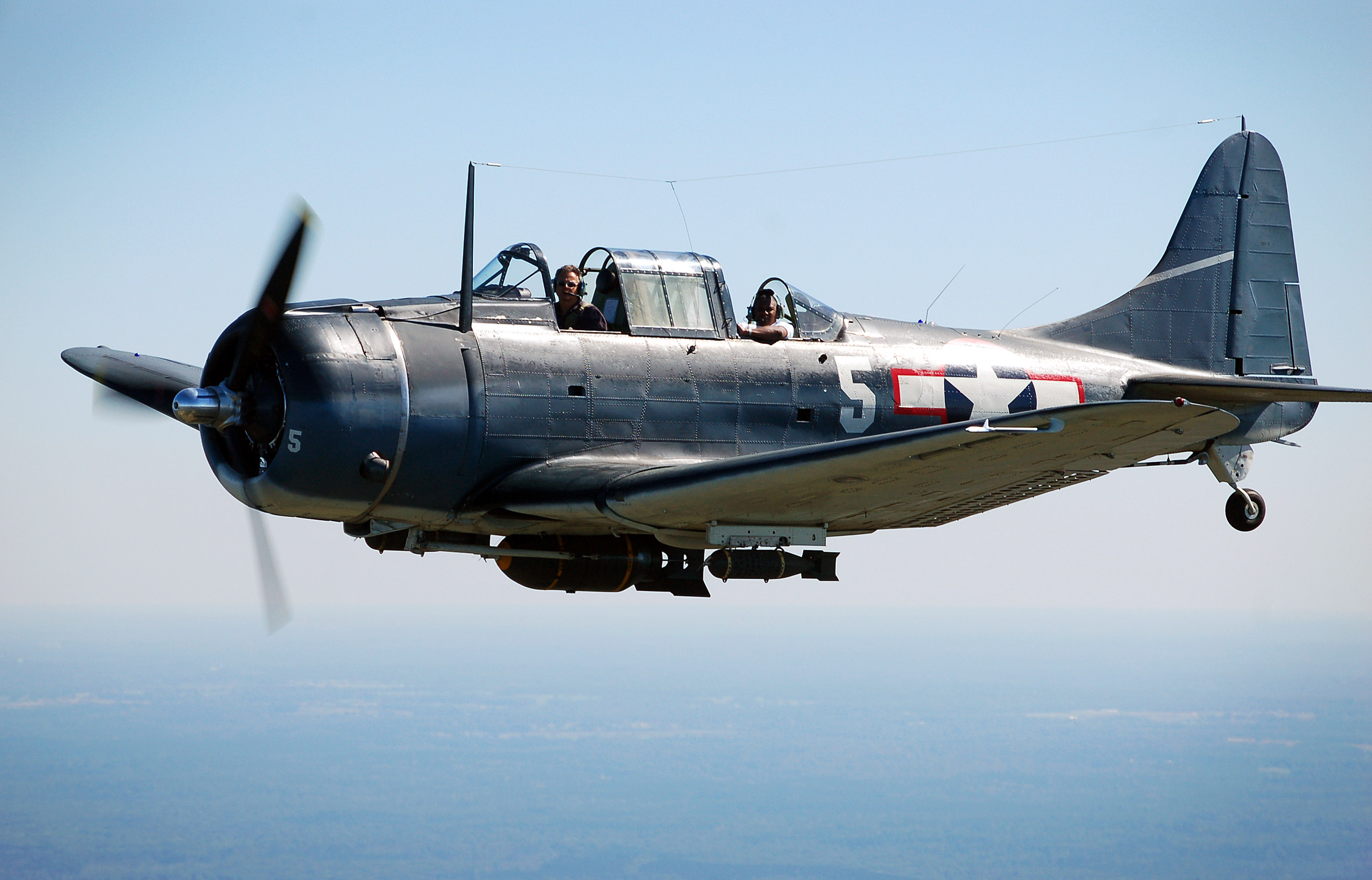 Dauntless history in flight