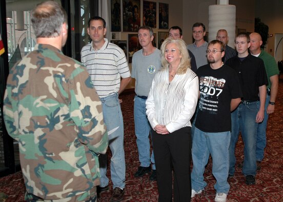 Ready to take the oath > Grissom Air Reserve Base > Article Display
