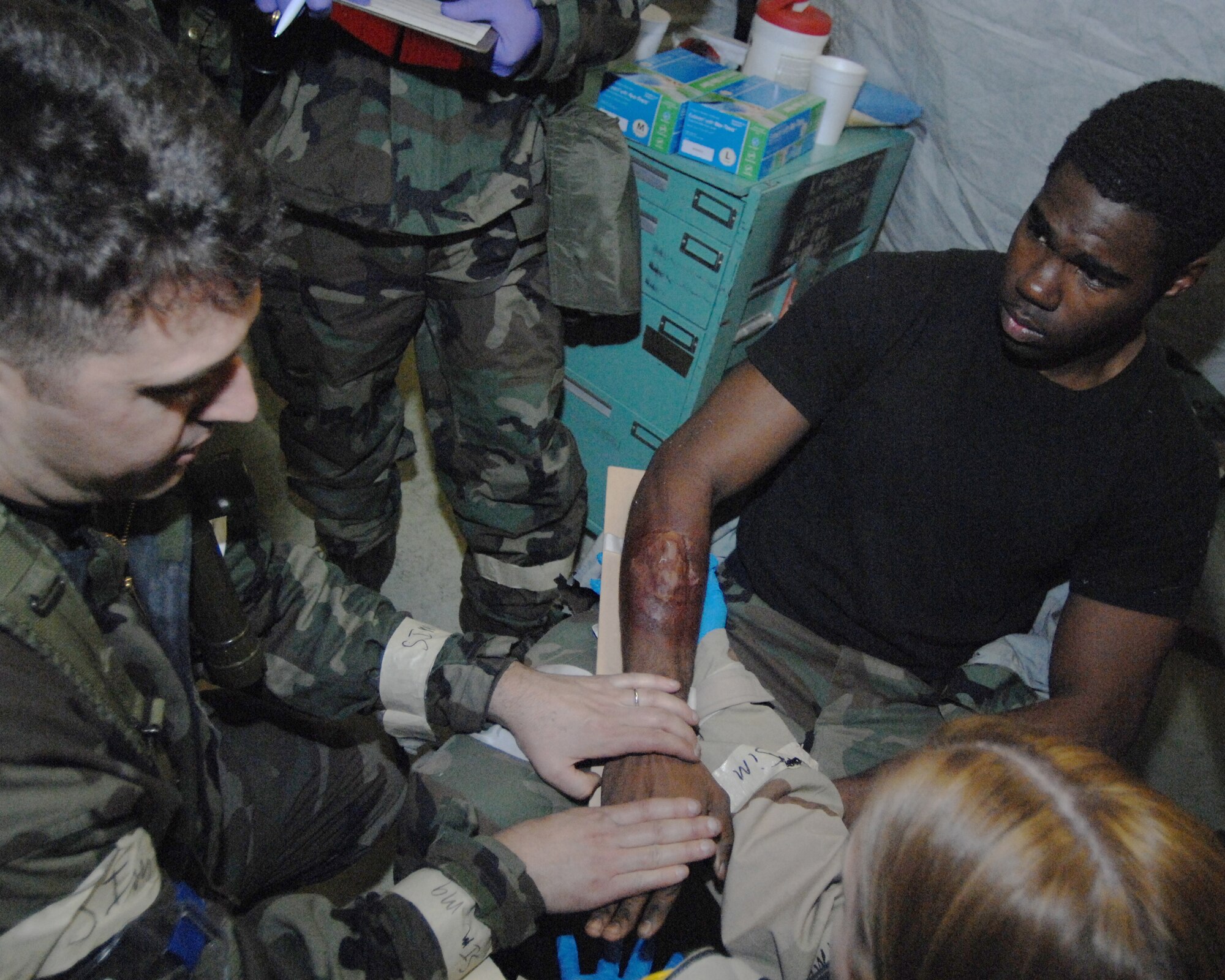 Medical Group simulates wartime scenarios > Mountain Home Air Force ...