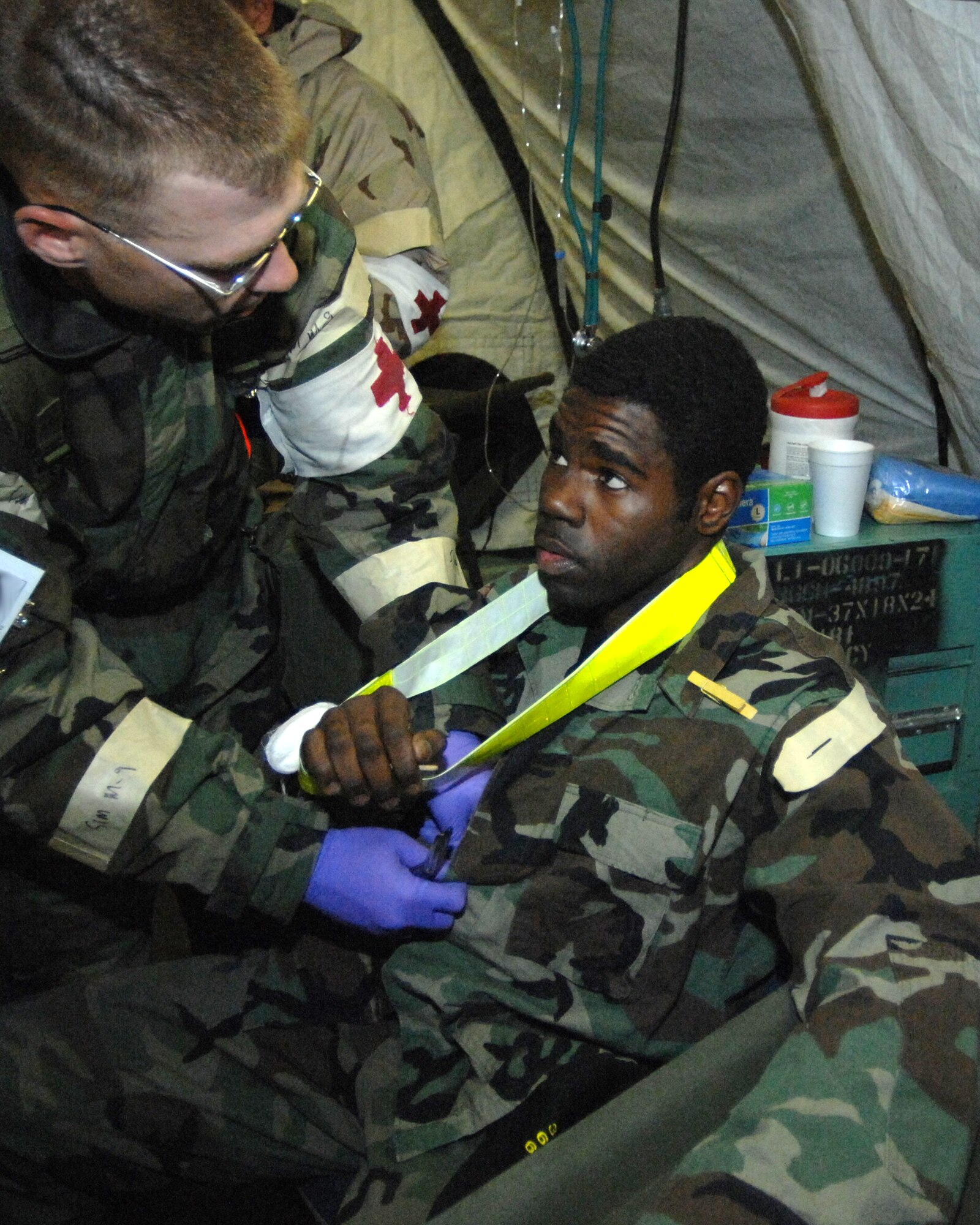 Medical Group simulates wartime scenarios > Mountain Home Air Force ...