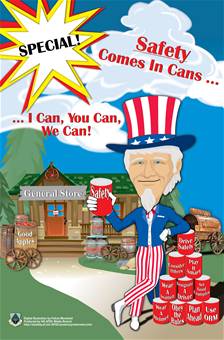 Safety comes in cans