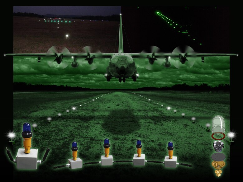 AFRL lights the way to remote airfields with portable LED-based runway ...
