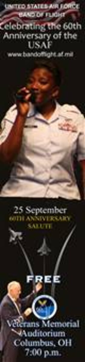 USAF Band of Flight Set to Celebrate Air Force's 60th Anniversary in ...