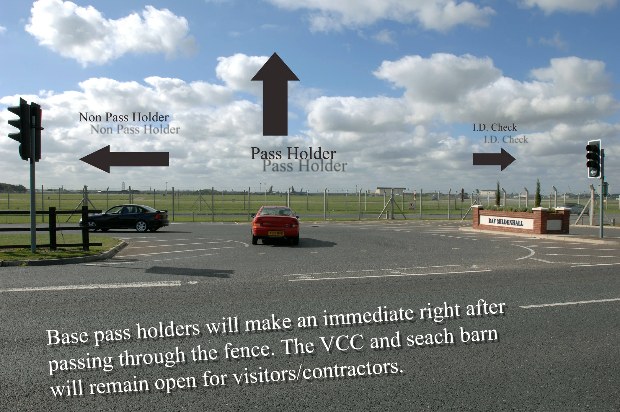 'Smart Gate' barrier project to begin Monday > Royal Air Force ...