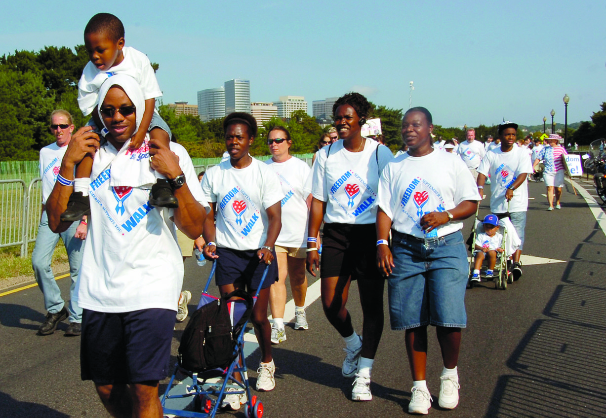 Walk for Freedom > Joint Base Andrews > Article Display