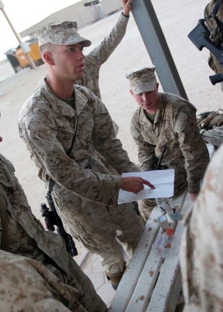 Battery B rattles staff non commissioned officers during urban combat ...