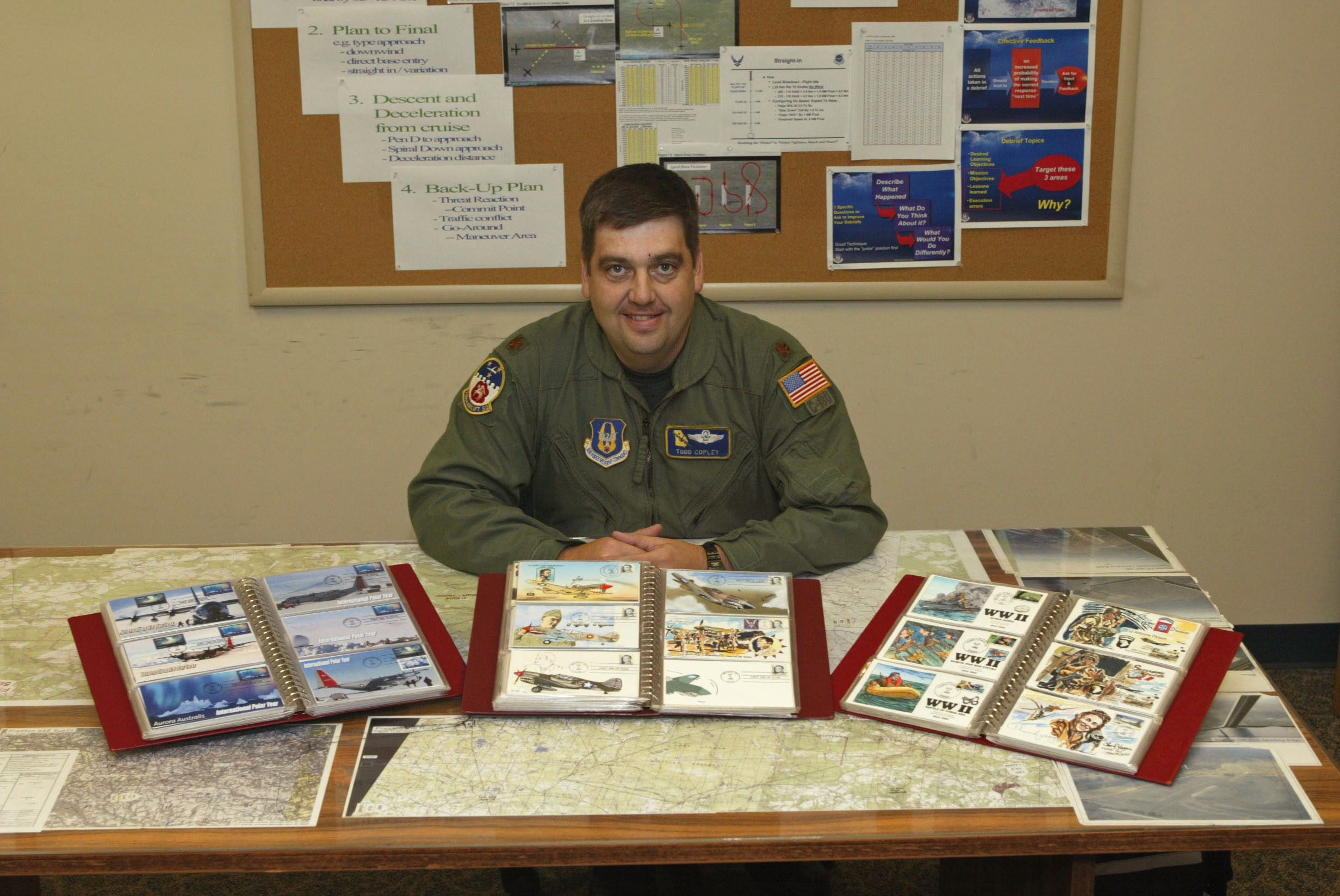 Airman combines love of stamps, aviation to celebrate Air Force ...