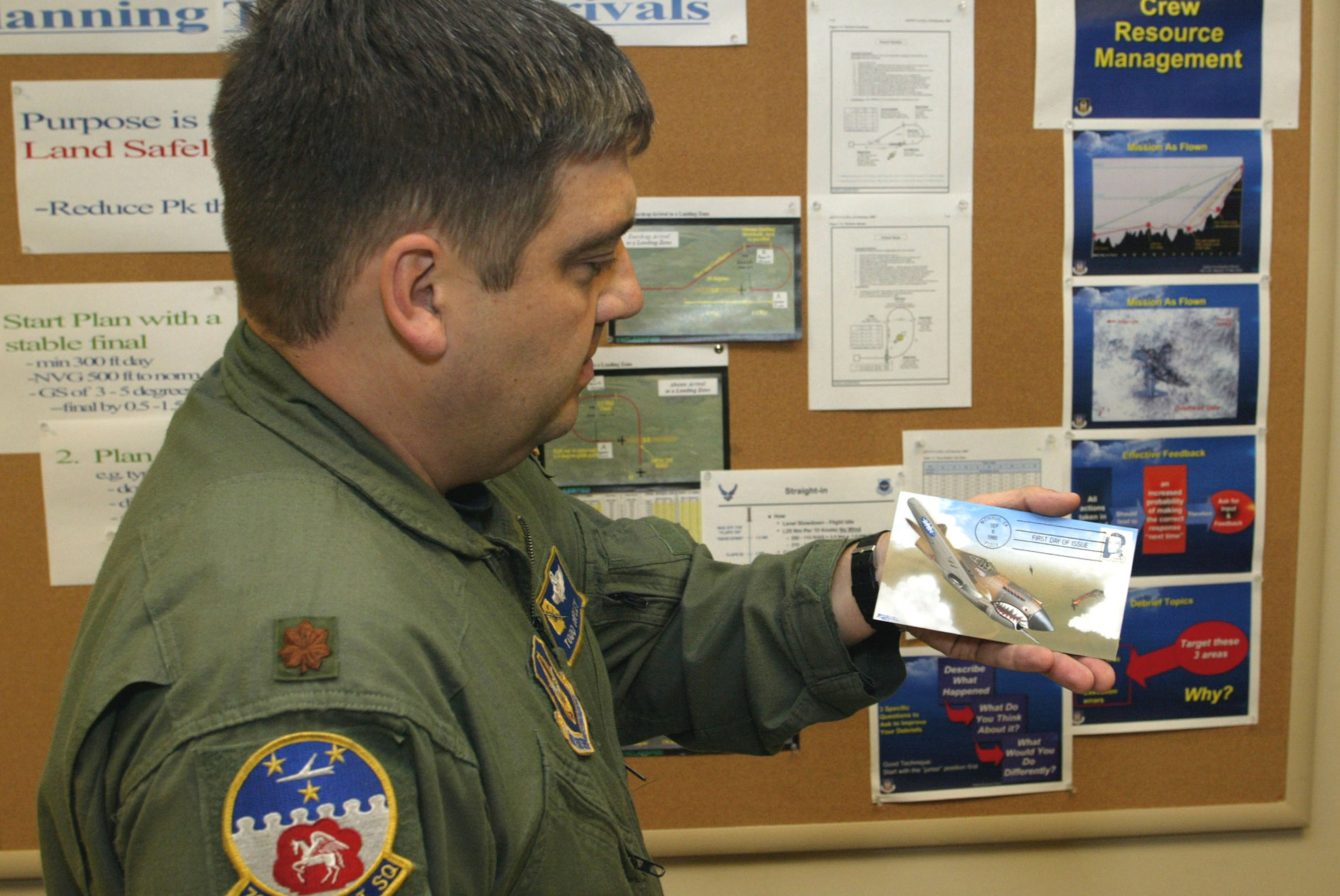 Airman combines love of stamps, aviation to celebrate Air Force ...