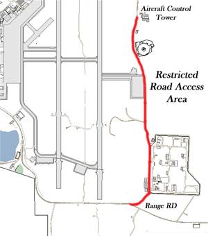 Moody limits Perimeter Road access due to explosive clear zone growth ...