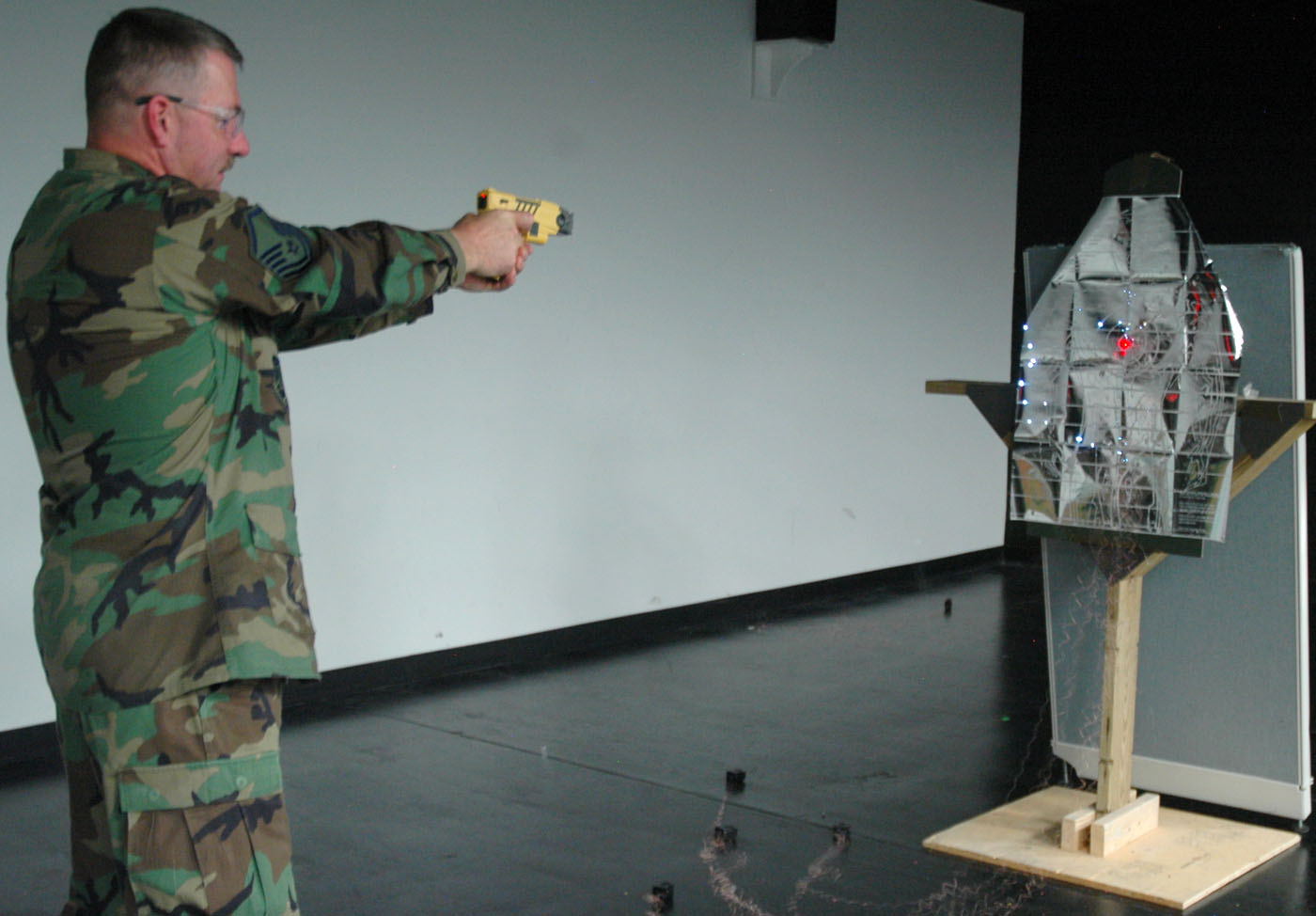 New security forces weapon shockingly effective > F.E. Warren Air Force ...