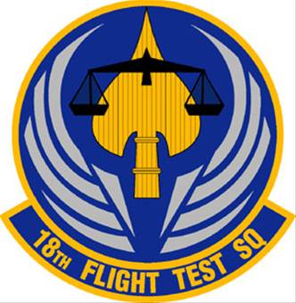 18th Flight Test Squadron Emblem