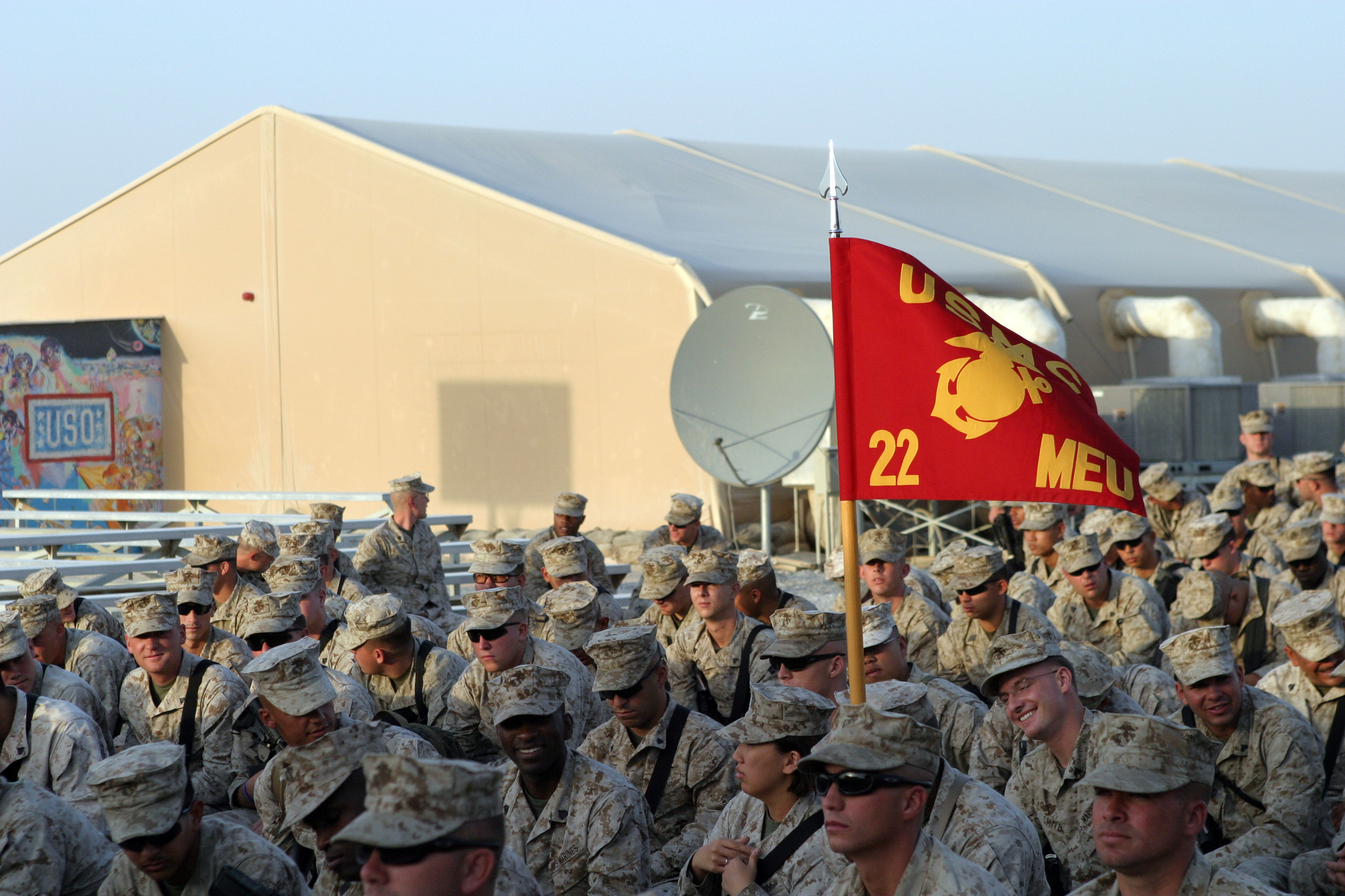 Sergeant Major of the Marine Corps visits 22nd MEU (SOC) Marines in Kuwait > 22nd Marine ...