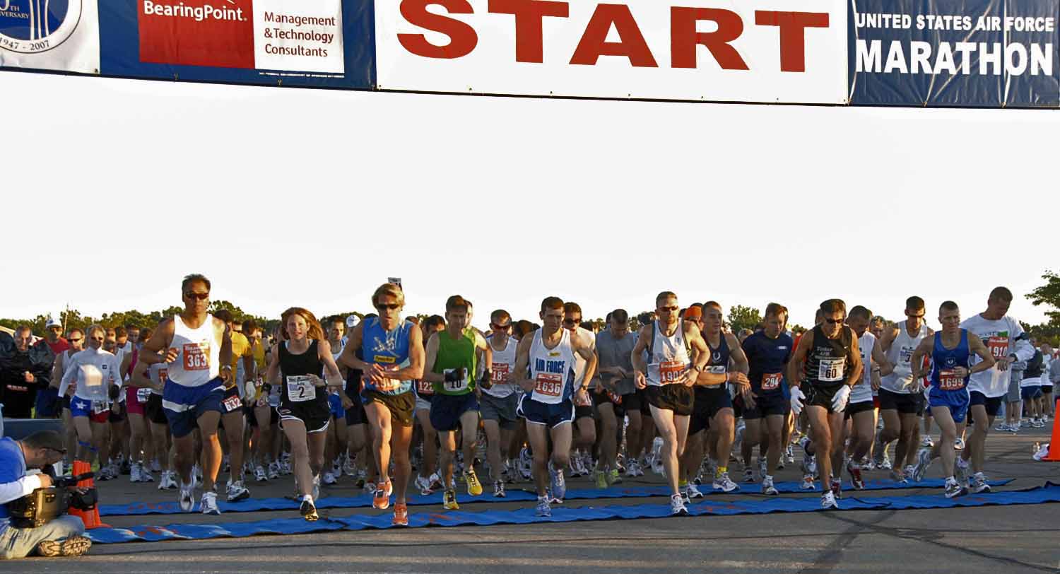 Tinker runners raise the bar at the Air Force Marathon > Tinker Air ...