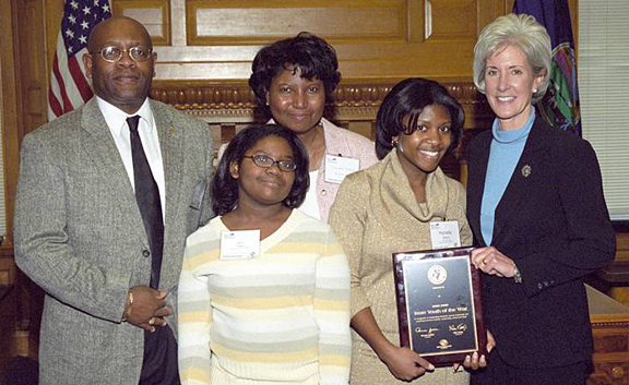 Like father; like daughter: McConnell youth awarded for outstanding ...