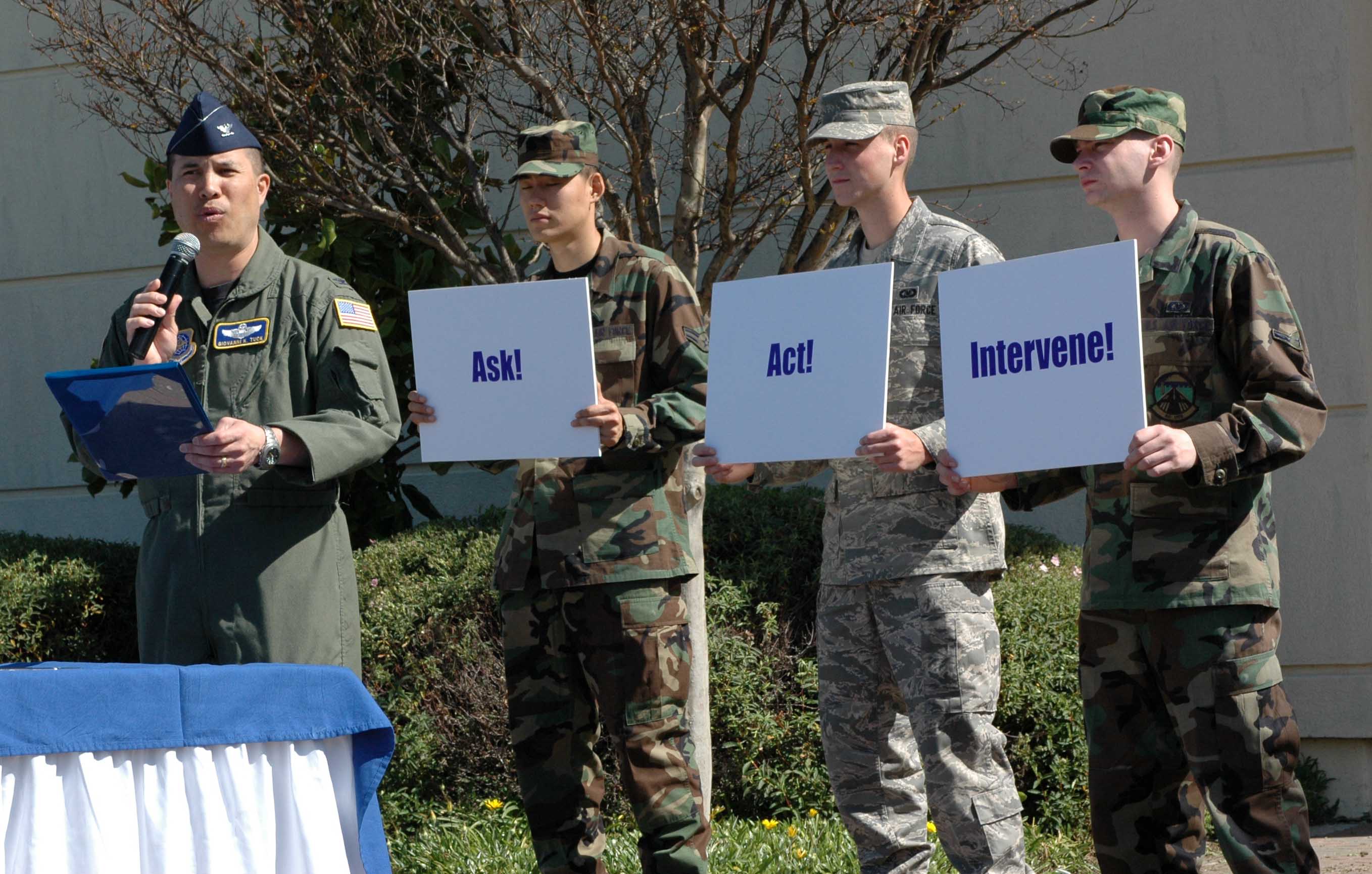 Sexual Assault Prevention: The bystander's role > Travis Air Force Base ...