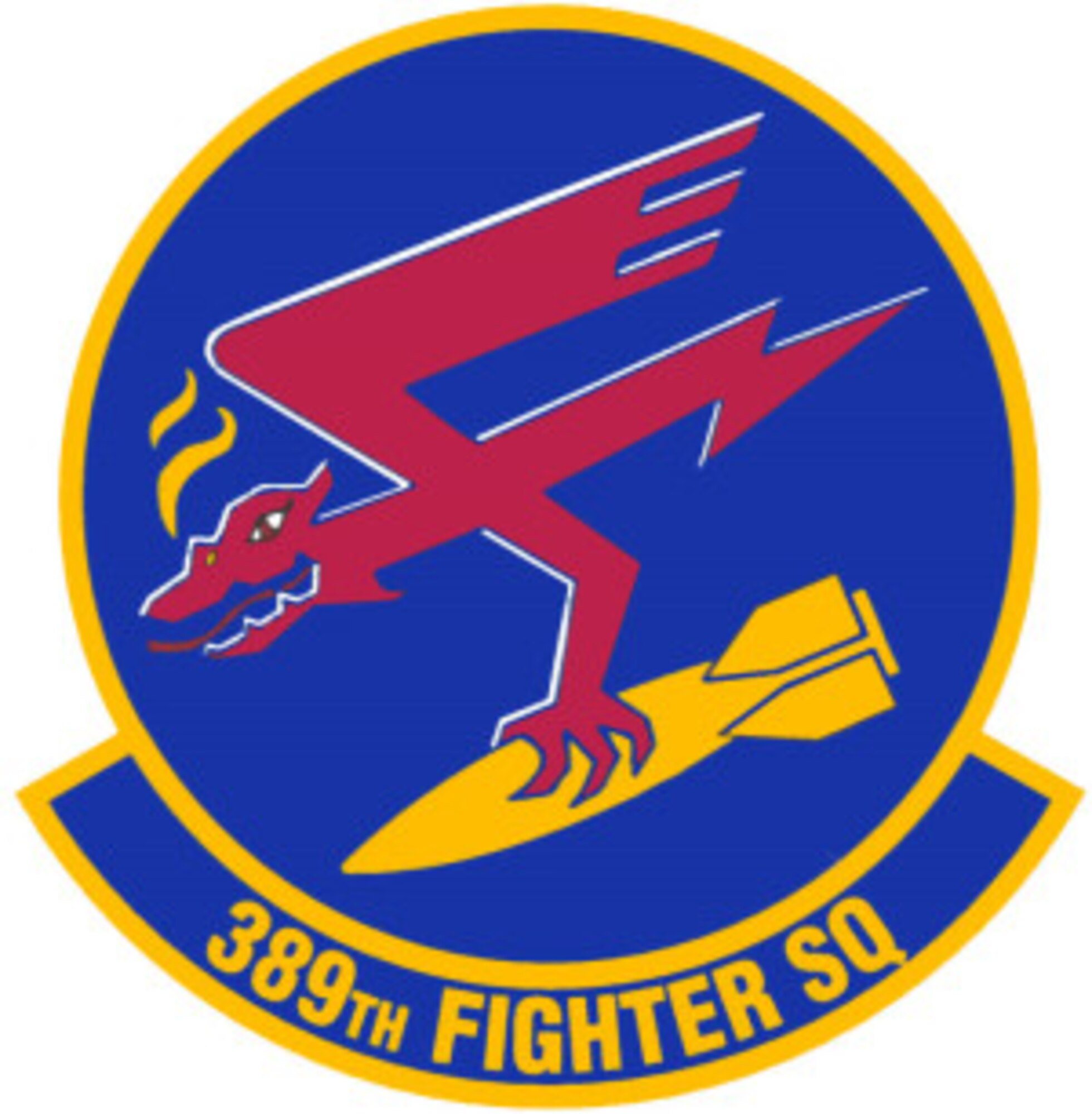 389 Fighter Squadron ACC Air Force Historical Research Agency Display