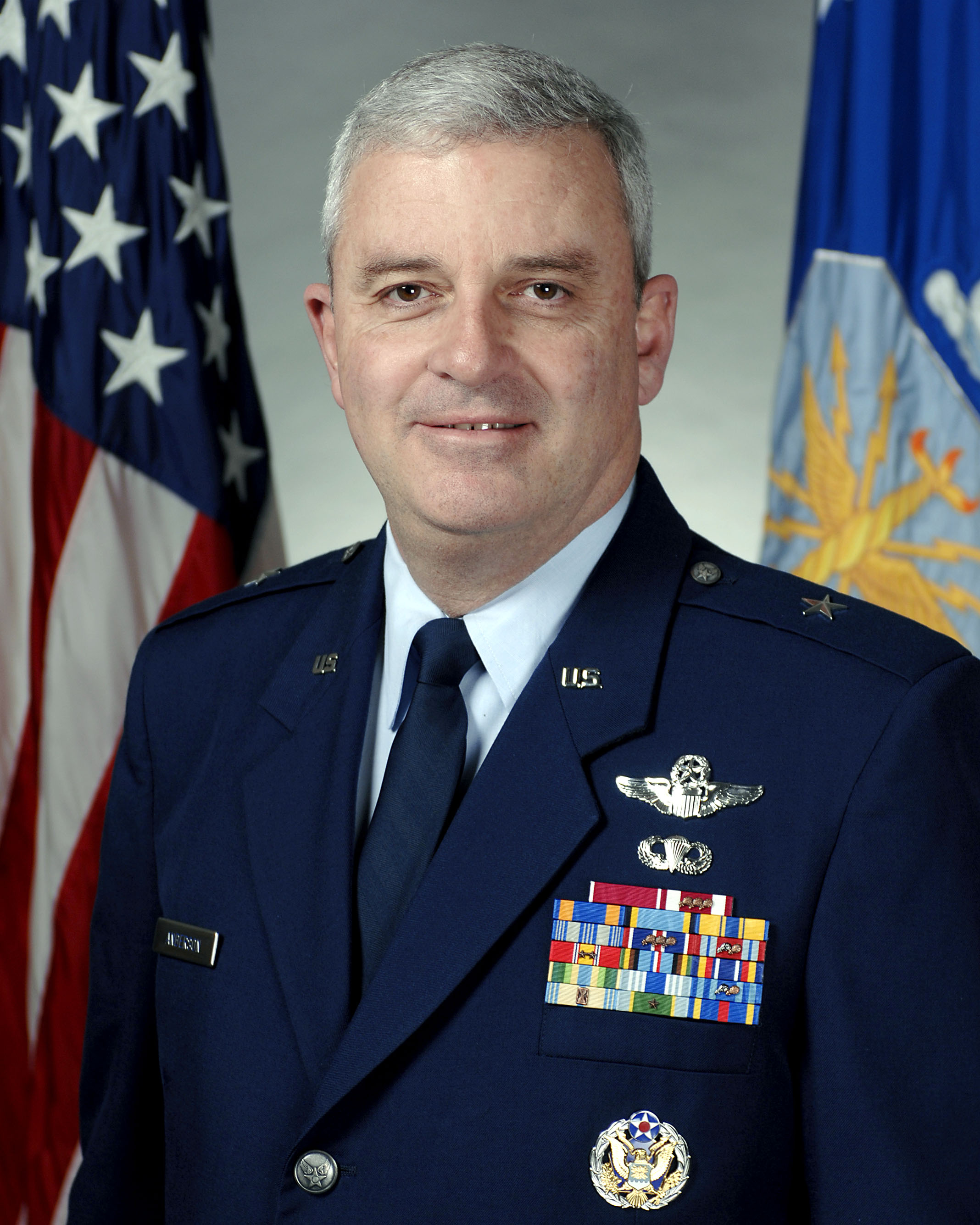 FRANK E. ANDERSON > Air Force > Biography Display