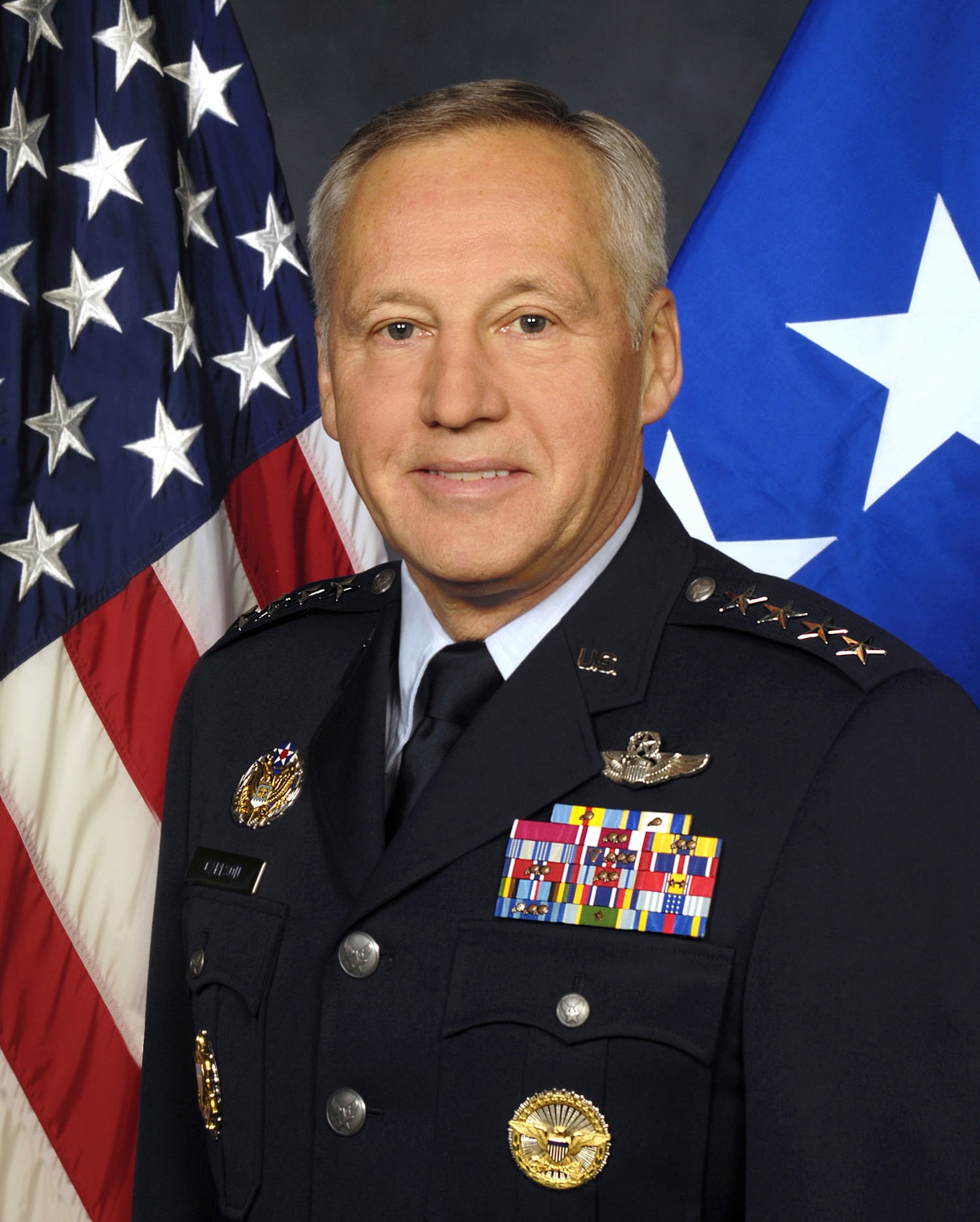 GENERAL BRUCE CARLSON > Air Force > Biography Display