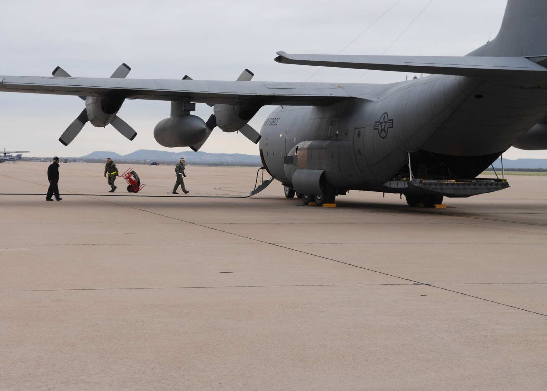 C-130 flightline maintenance > Dyess Air Force Base > Article Display