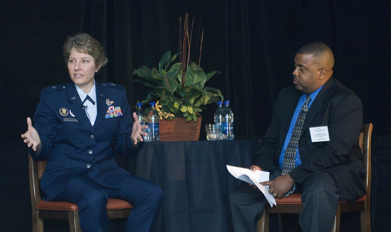 General speaks about mentorship at Women's Final Four > Air Force ...