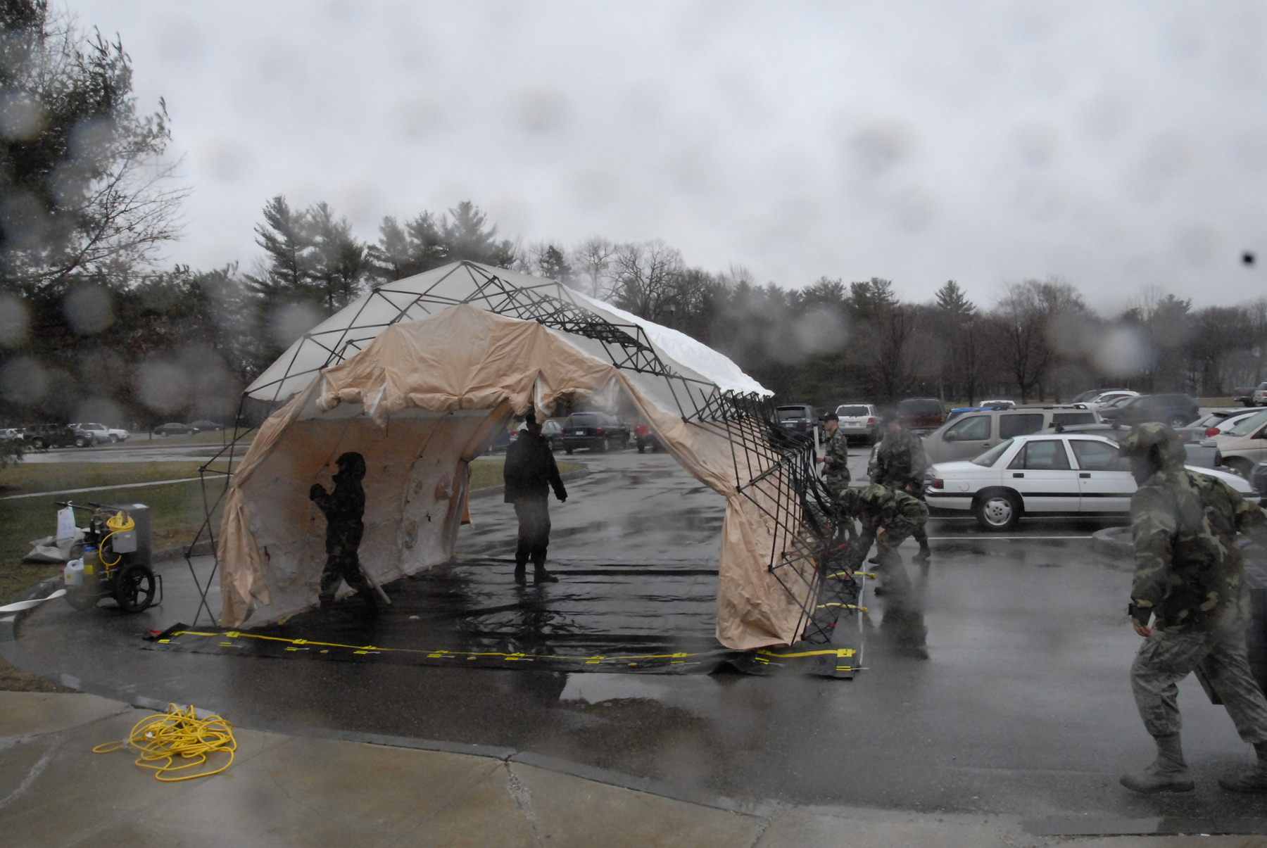 In-Place Patient Decontamination Unit