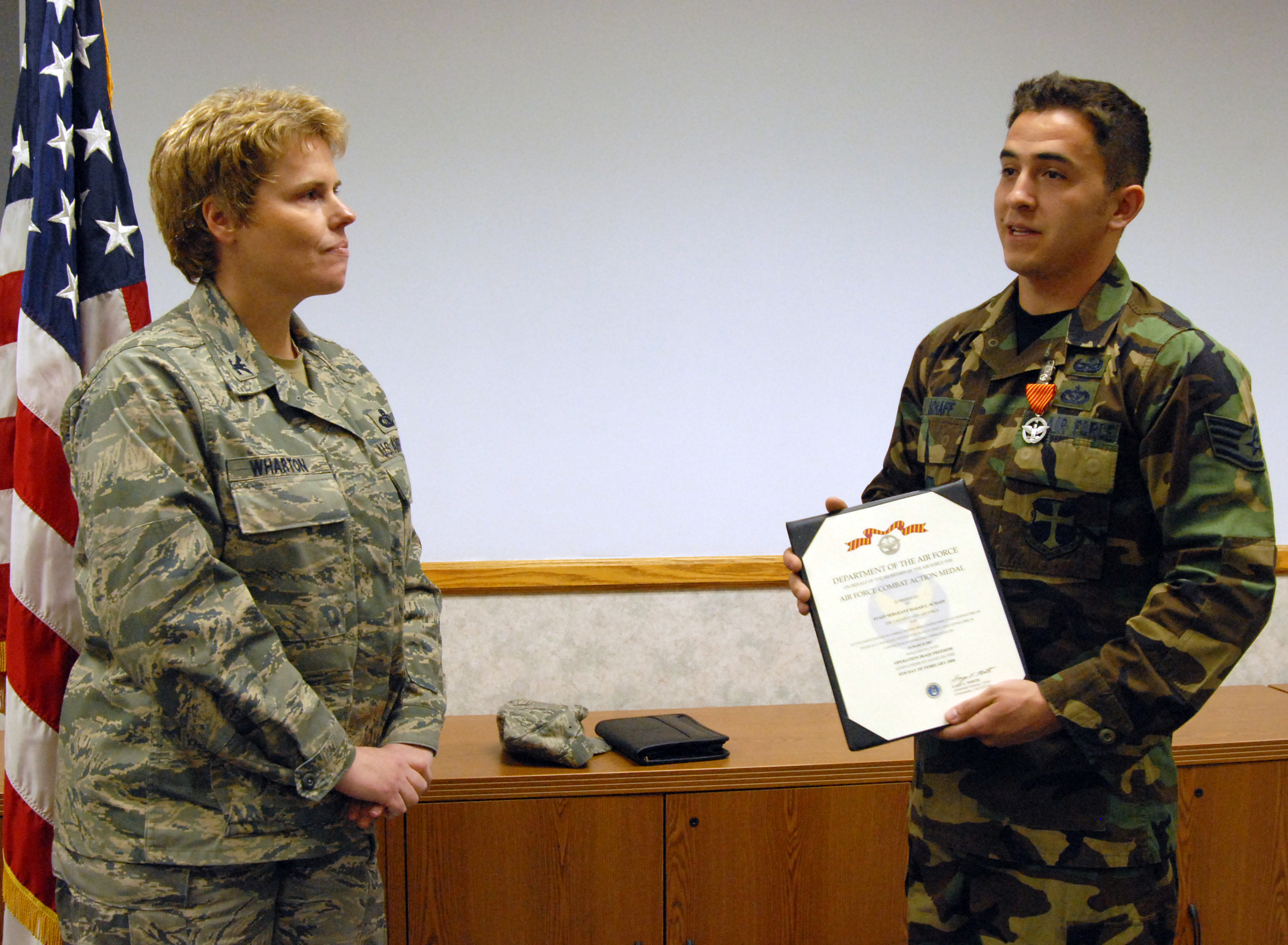 EOD Airman receives Combat Action Medal > Edwards Air Force Base > News