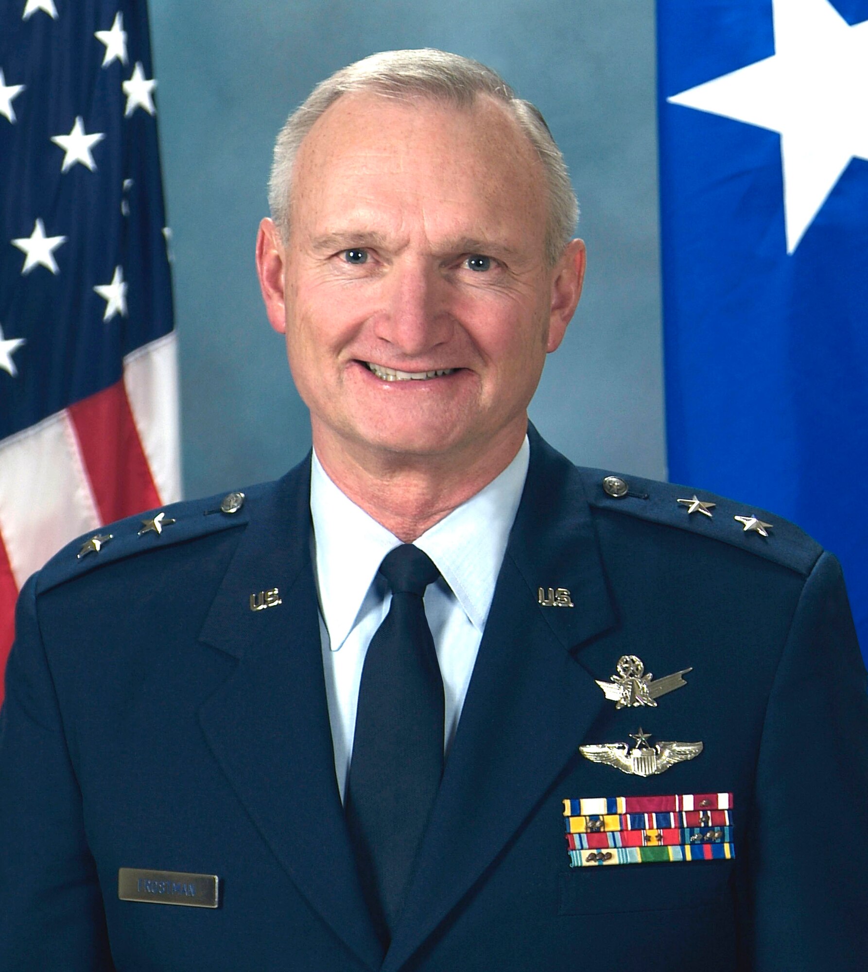 MAJOR GENERAL DAVID L. FROSTMAN > Air Force > Biography Display