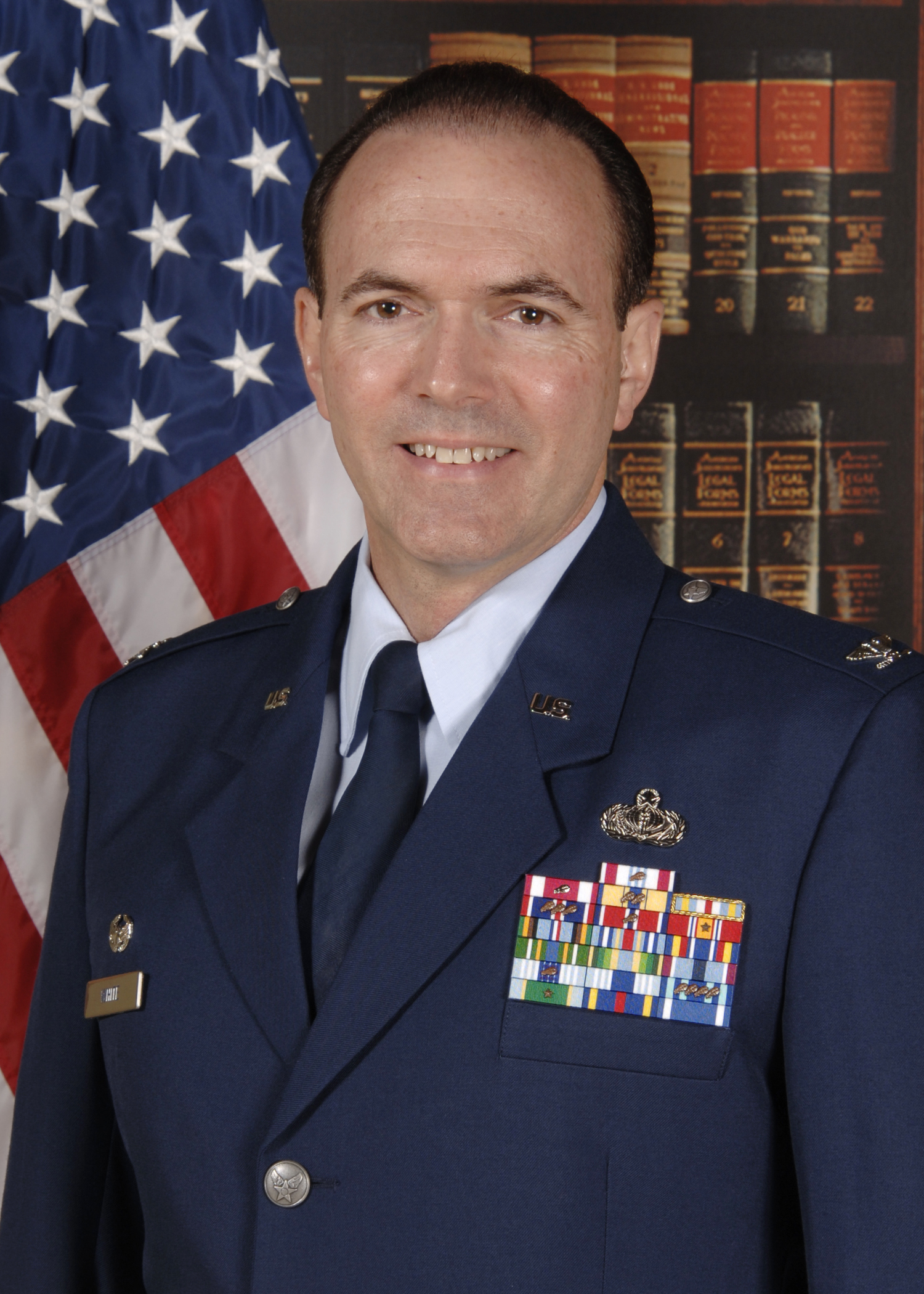 Col. Mark White, 22nd Mission Support Group commander