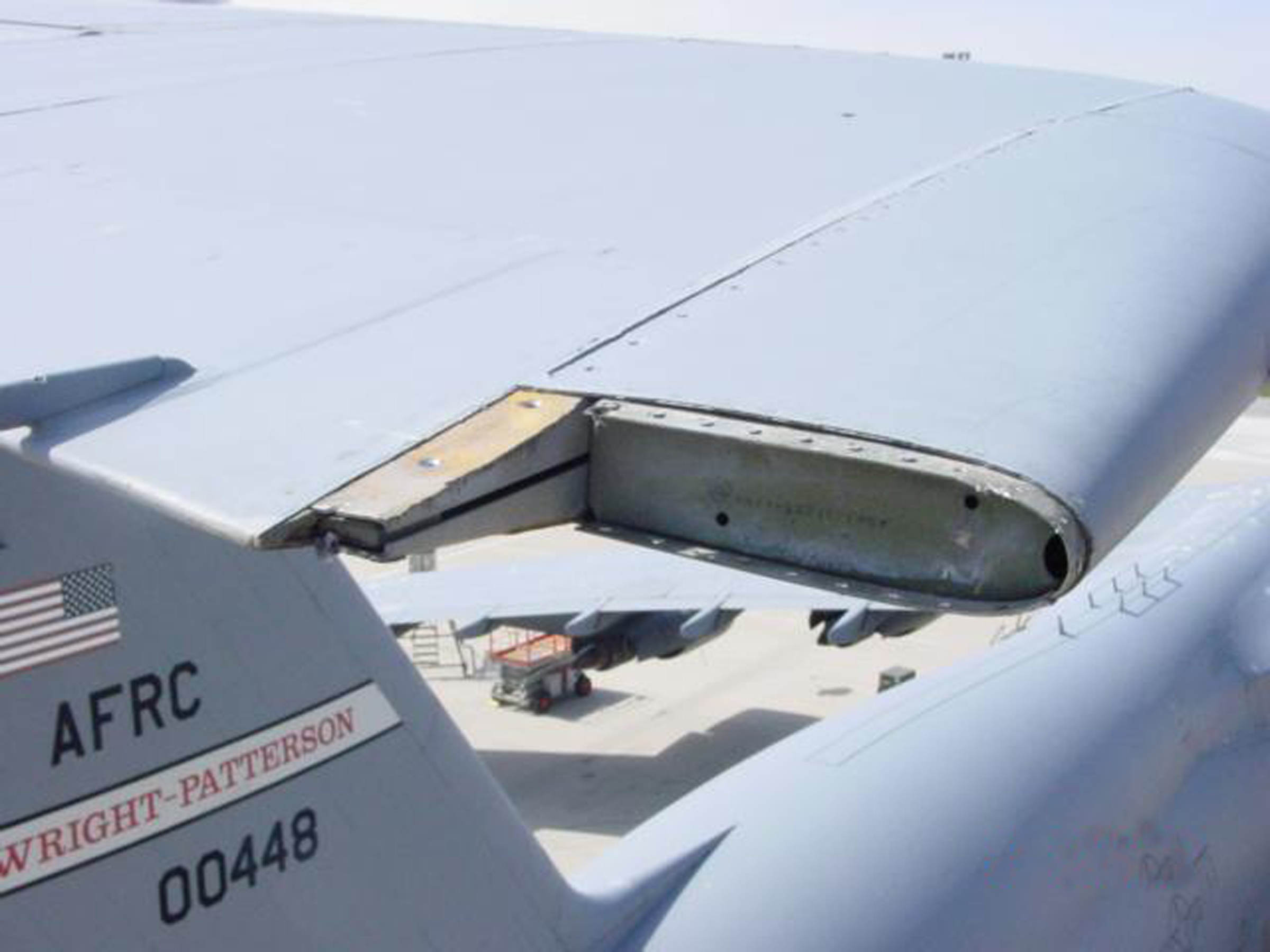 C-5 returns to flying status after lightning strike > 445th Airlift ...