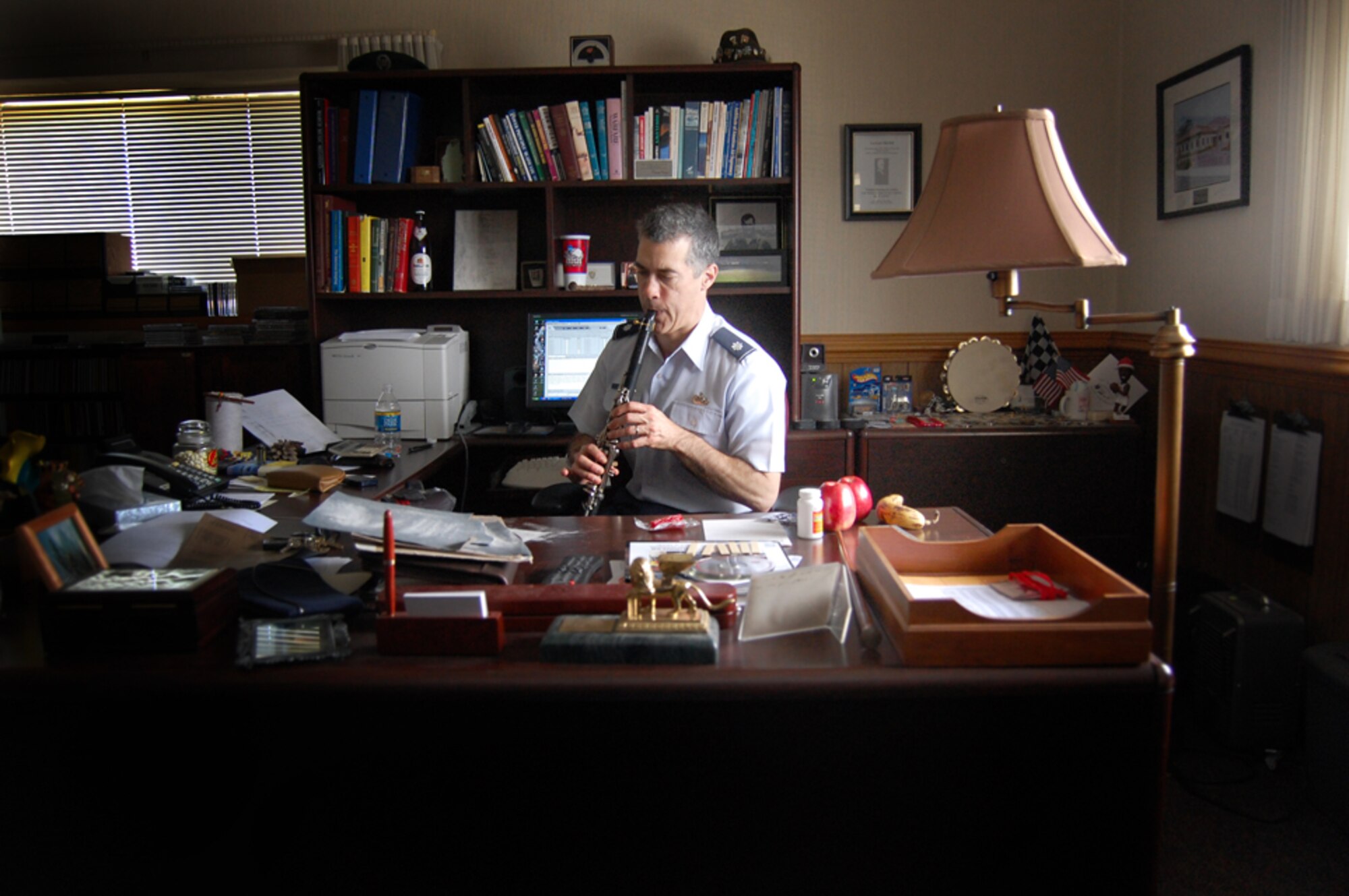 Commander Wins Research Prize > Air Force Bands > Article Display