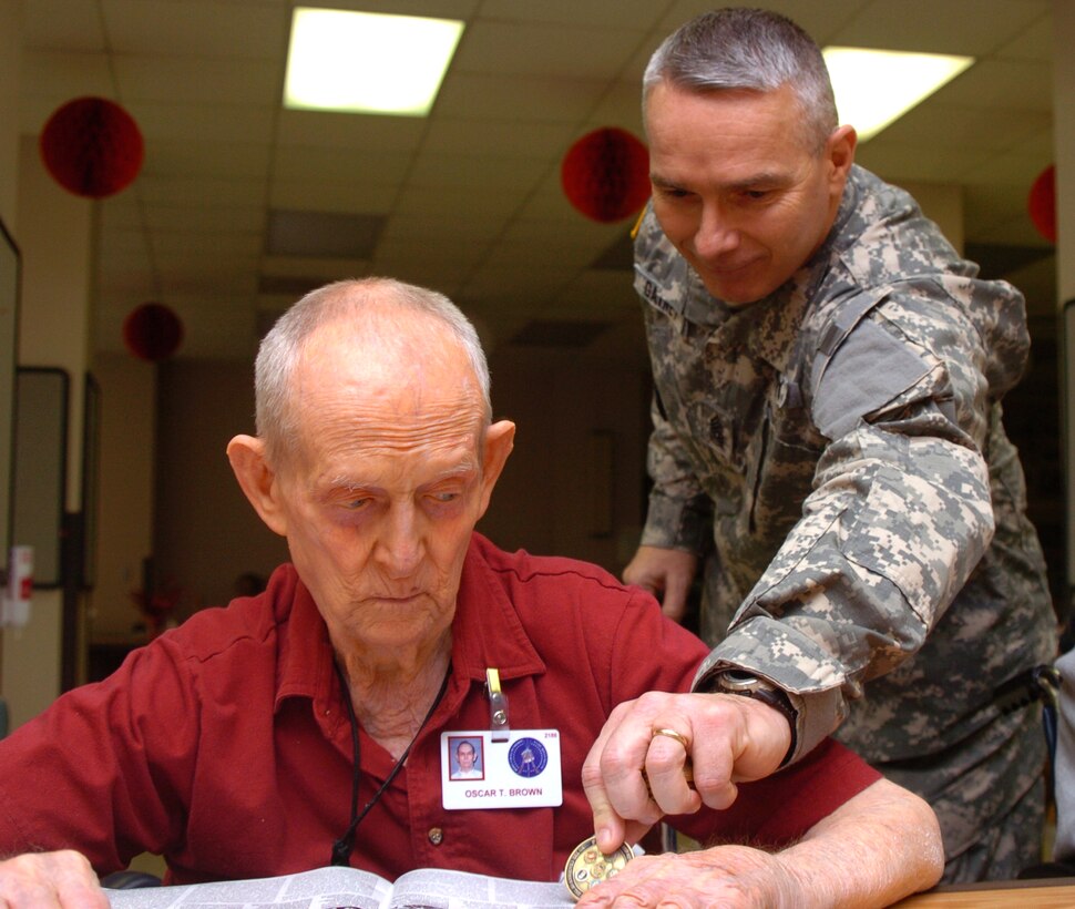 U.S. Army Command Sgt. Maj. William J. Gainey, senior enlisted advisor ...
