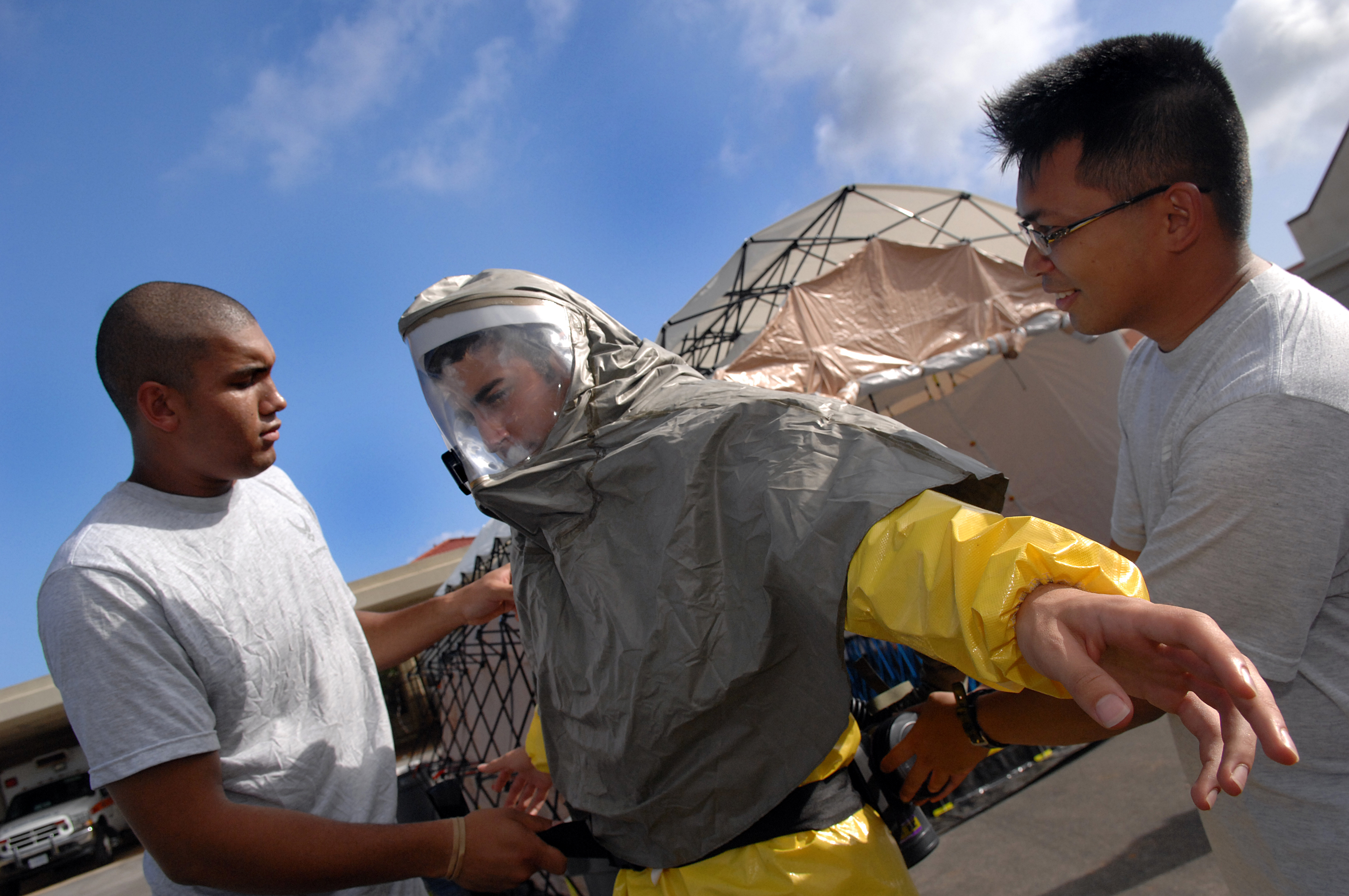 New decontamination system saves time, asset > Andersen Air Force Base ...