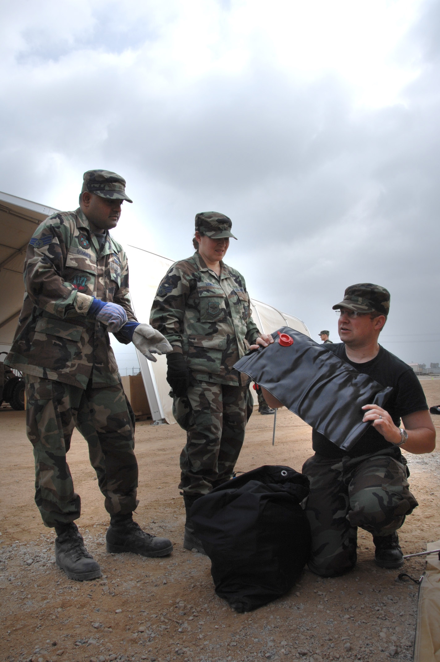 Bivouac Provides Readiness Training For 163d RW CES Troops > March Air ...